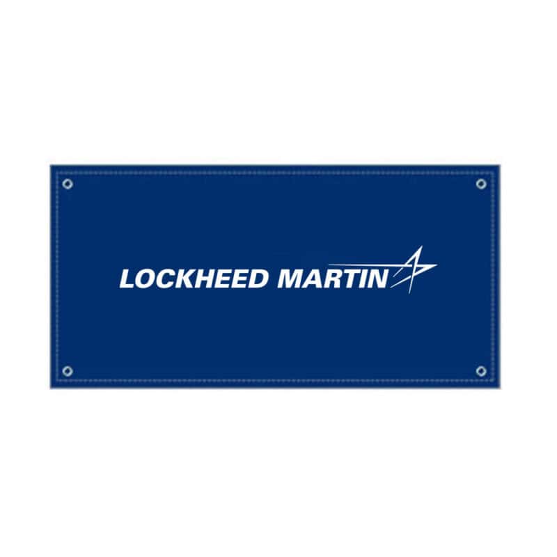 3' x 6' Vinyl Banner w/ Corner Grommets - Lockheed Martin Company Store