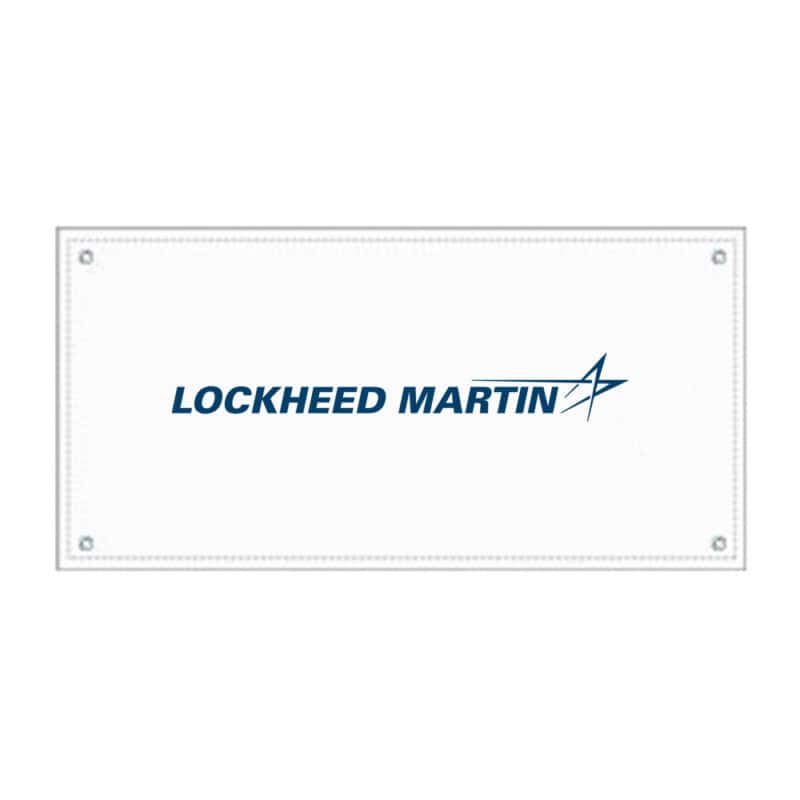 3' x 6' Vinyl Banner w/ Corner Grommets - Lockheed Martin Company Store