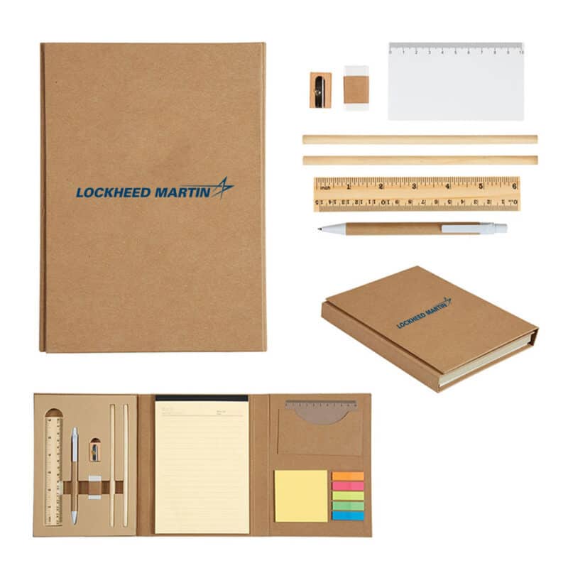 Eco Tri-Fold Stationery Set - 6" x 8.25" - Lockheed Martin Company Store