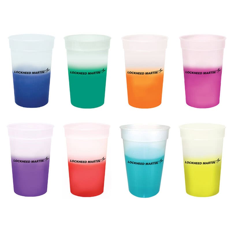 Color Changing Cups - Assorted Colors, 17 oz - LM Logo - Lockheed ...