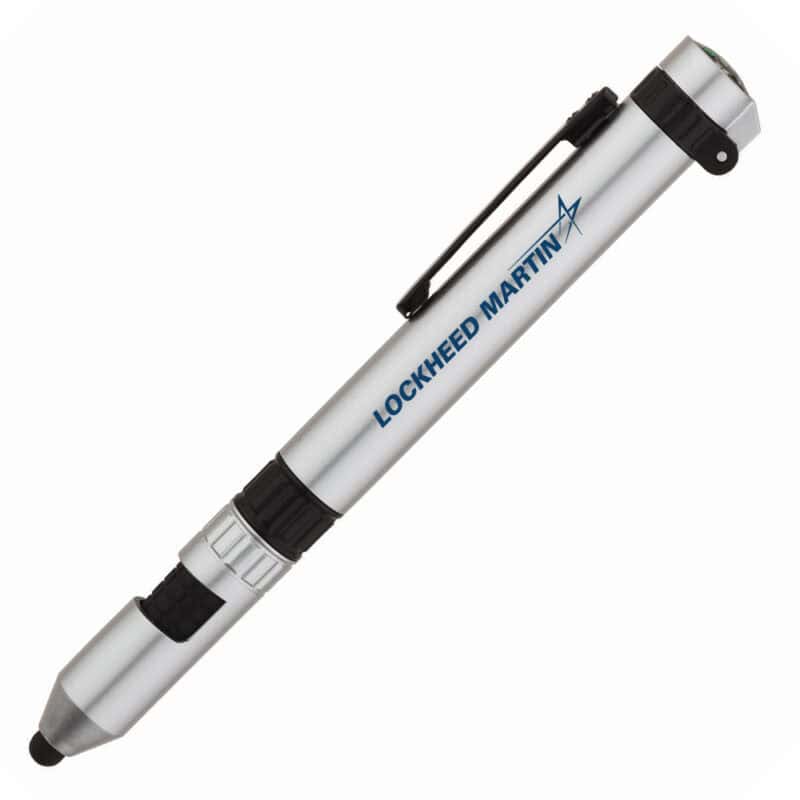 Silver Rainier Utility Pen - LM Logo - Lockheed Martin Company Store