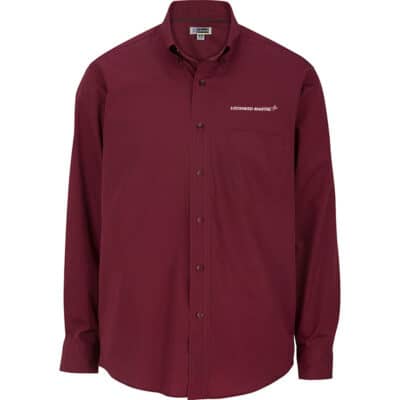 Men's Poly Blend Dress Shirt - Lockheed Martin Company Store
