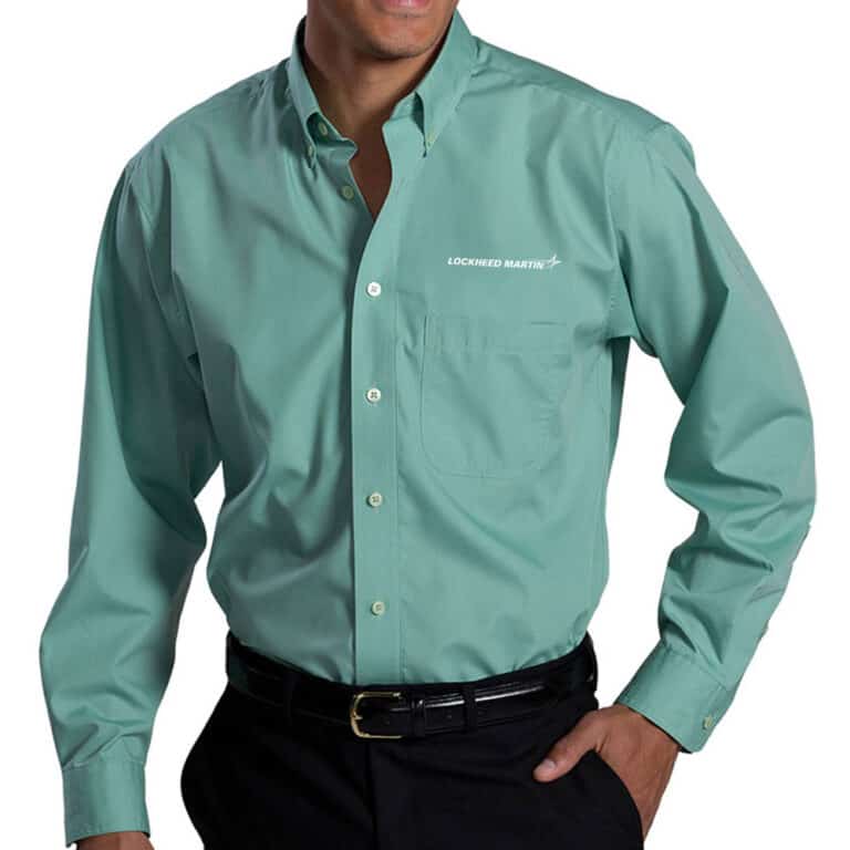Men's Poly Blend Dress Shirt - Lockheed Martin Company Store