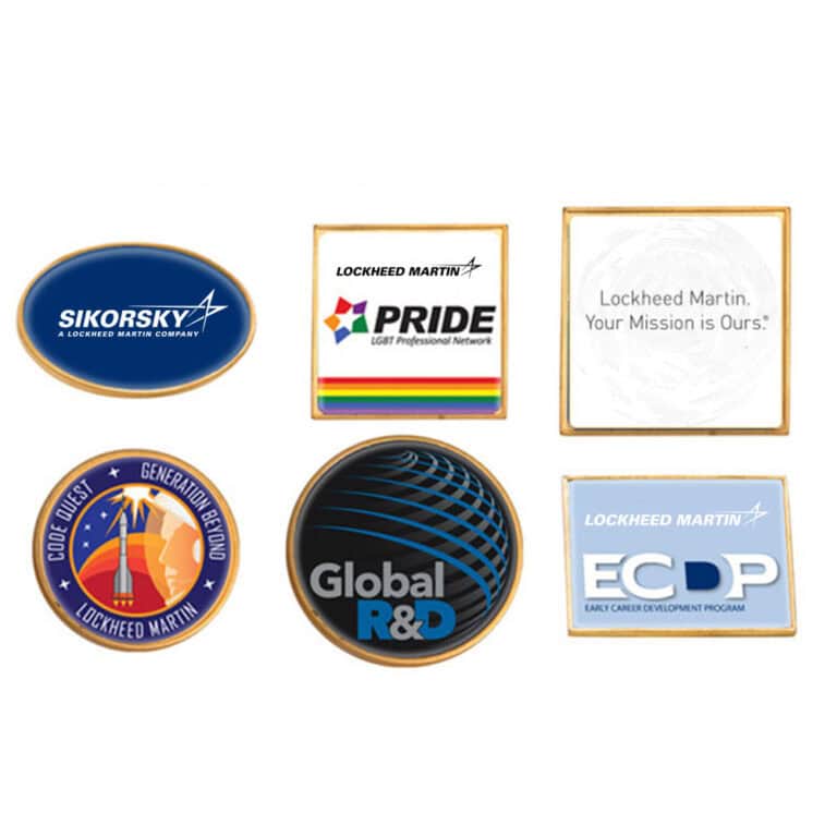 Full-Color Lapel Pin - Lockheed Martin Company Store