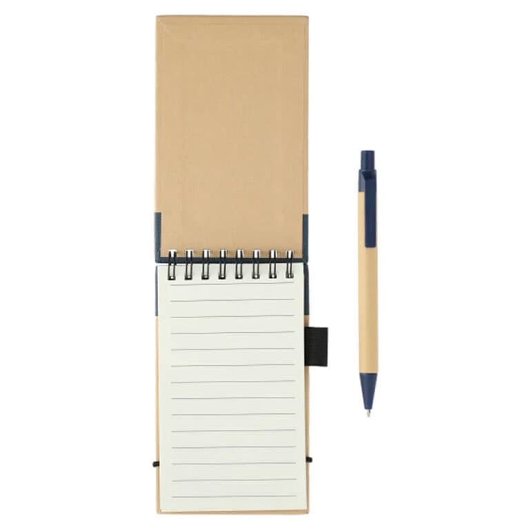 Recycled Spiral Jotter Notebook w/ Pen - 4" x 5" - Lockheed Martin ...