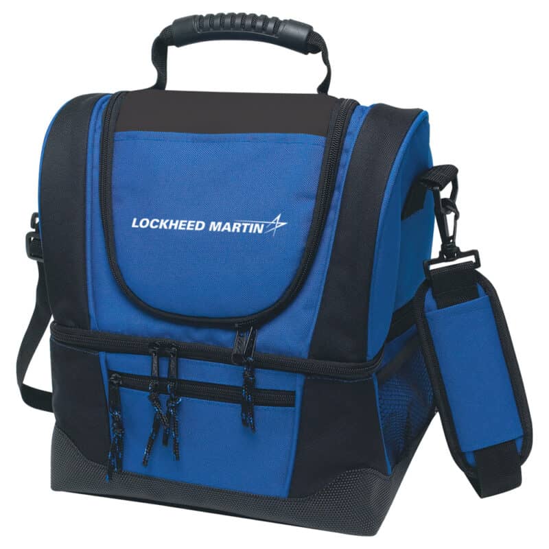 Dual-Compartment Cooler Bag - LM Logo - Lockheed Martin Company Store