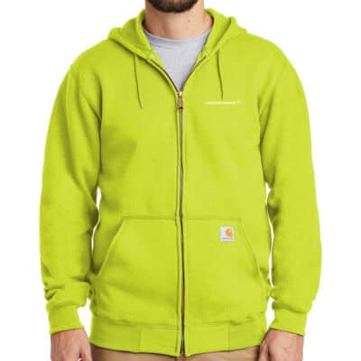 Carhartt Midweight Hooded Zip-Front Sweatshirt - Lockheed Martin ...
