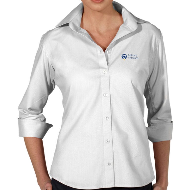 Ladies' Poplin Dress Shirt - MilVets - Lockheed Martin Company Store