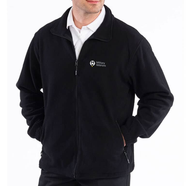Men's Fleece Jacket - MilVets - Lockheed Martin Company Store