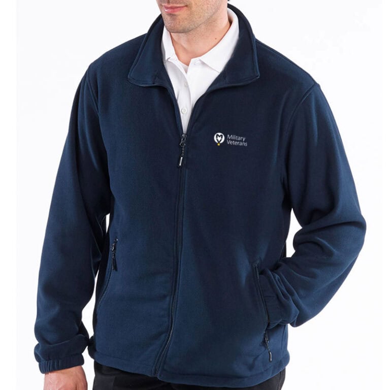 Men's Fleece Jacket - MilVets - Lockheed Martin Company Store