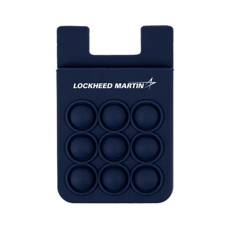 Popper Phone Wallet - LM Logo - Lockheed Martin Company Store