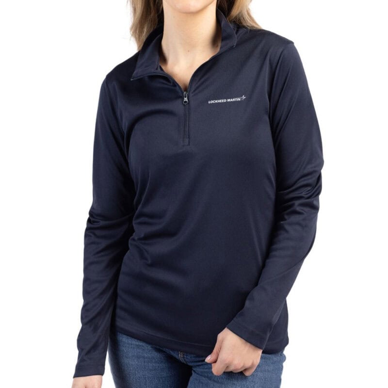 Ladies' Eco Performance Half Zip Pullover - Lockheed Martin Company Store