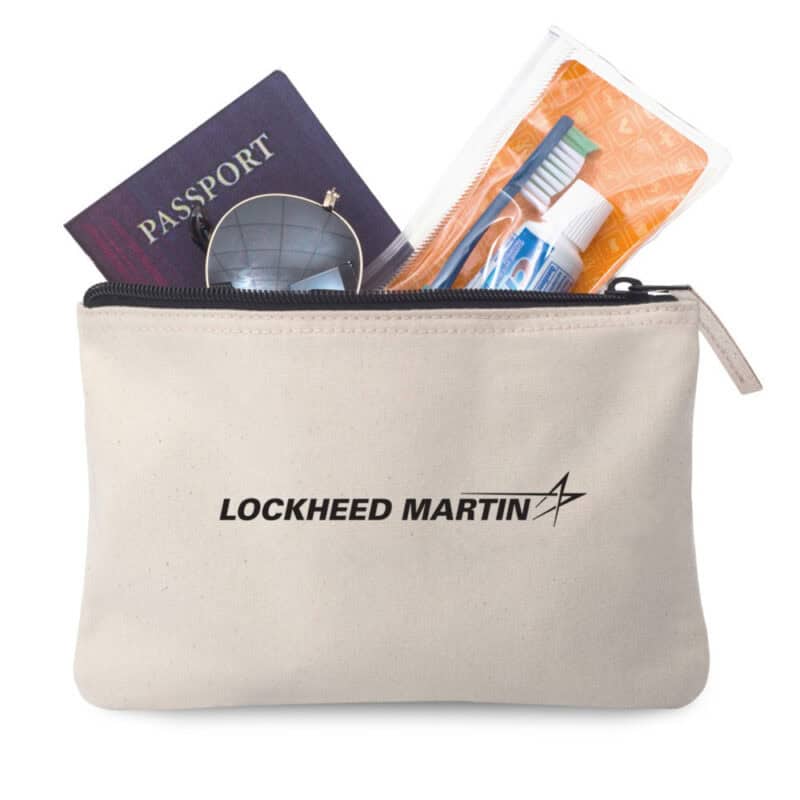 Avery Cotton Zippered Pouch - Lockheed Martin Company Store