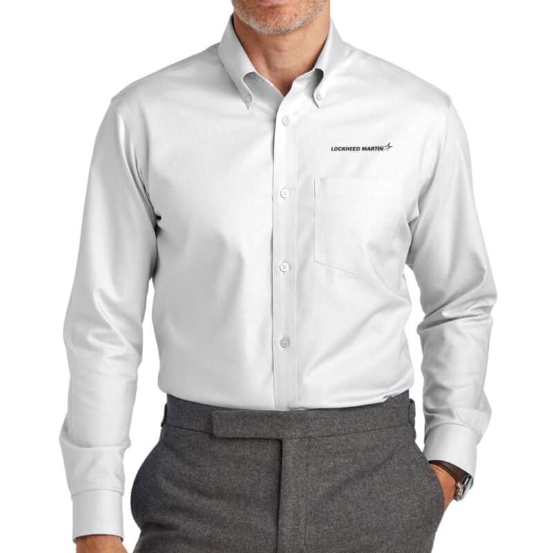 Brooks Brothers® Men's Wrinkle-Free Stretch Nailhead Shirt - Lockheed ...