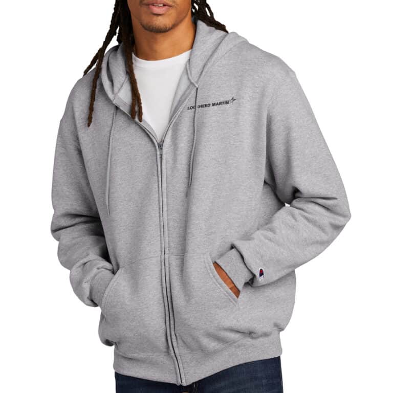 Champion® Powerblend® Full-Zip Hoodie - Lockheed Martin Company Store