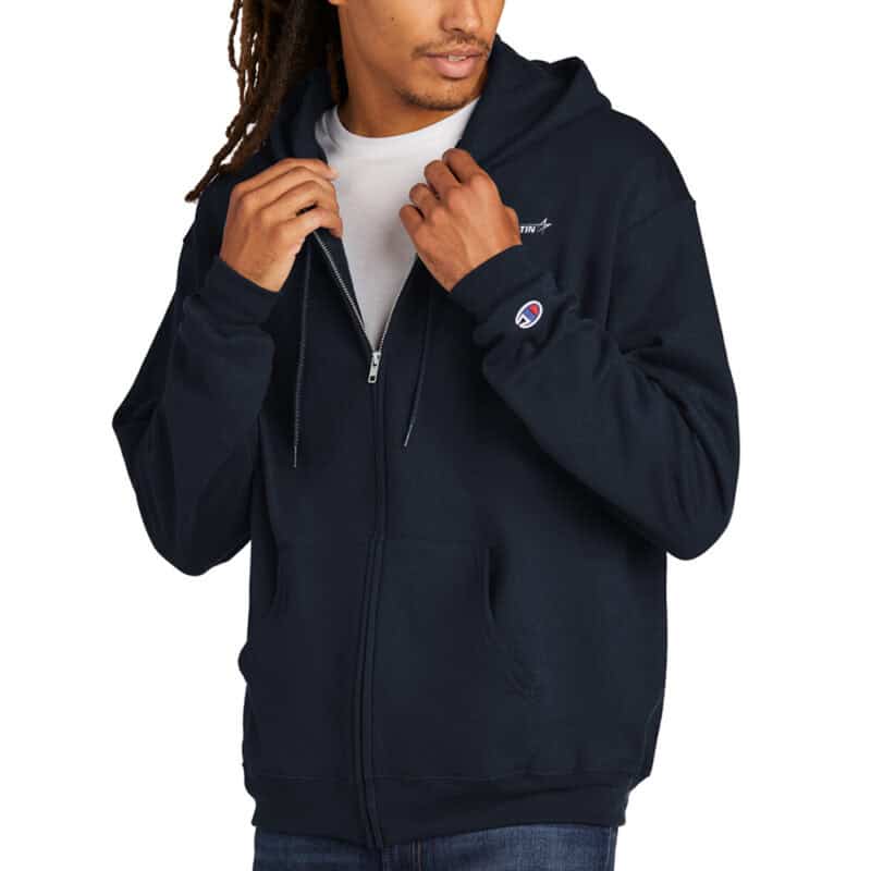 Champion® Powerblend® Full-Zip Hoodie - Lockheed Martin Company Store