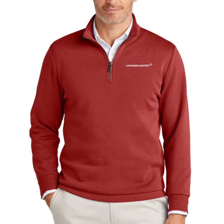 Brooks Brothers® Men's Double-Knit 1/4-Zip - Lockheed Martin Company Store