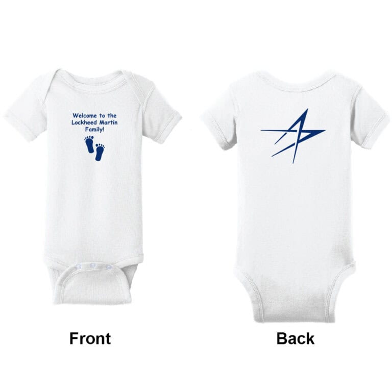 Baby Onesie - LM Logo - Lockheed Martin Company Store