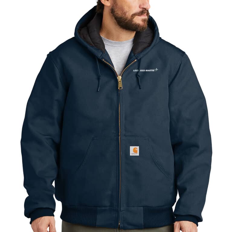 Carhartt Quilted Flannel-Lined Duck Active Jacket - Lockheed Martin Company Store