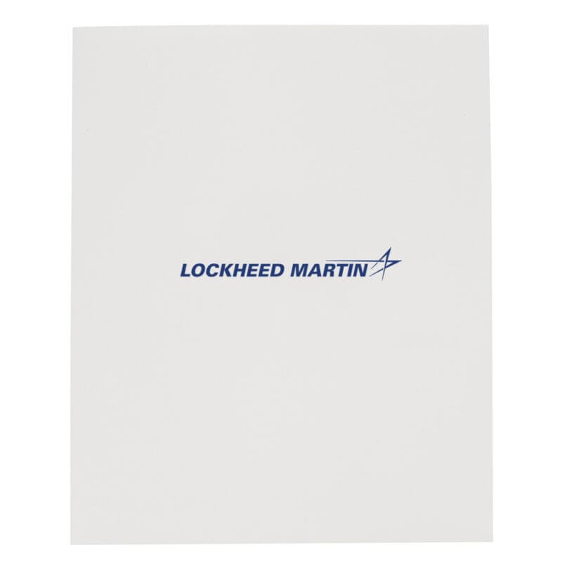 Linen Paper Folder - Lockheed Martin Company Store