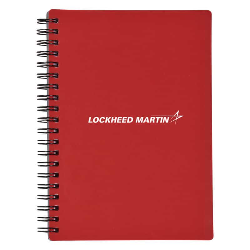 Rubbery Spiral Notebook - 5" x 7" - Lockheed Martin Company Store
