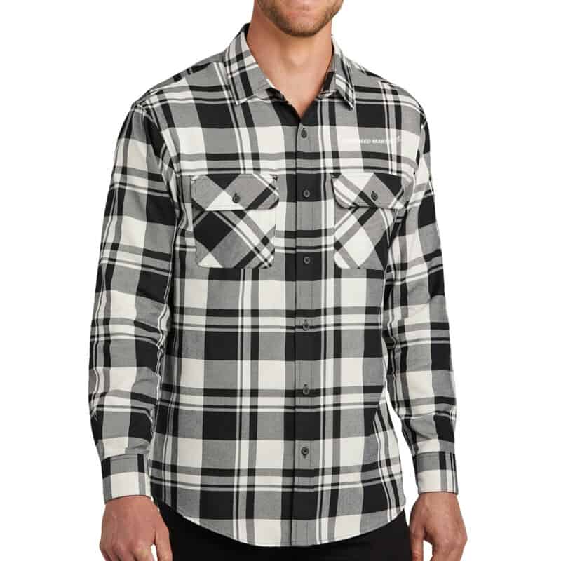 Men's Plaid Flannel Shirt - Lockheed Martin Company Store